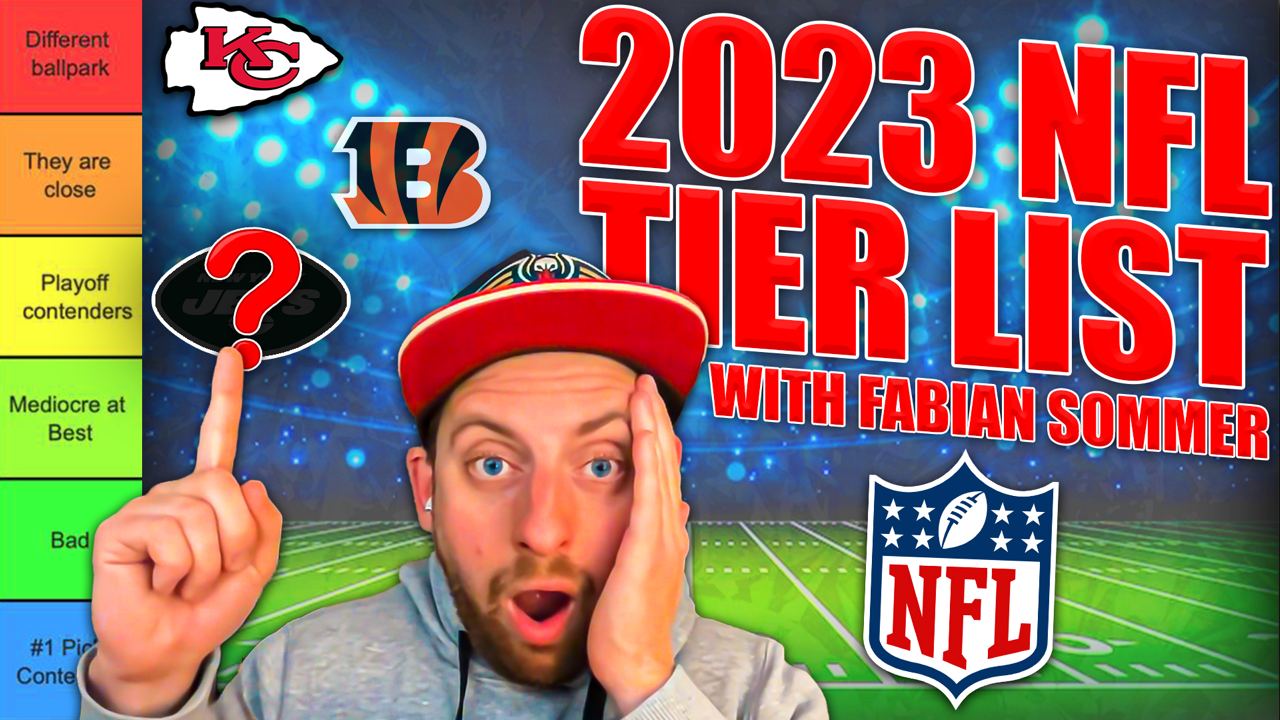 2023 NFL tier list, ranking all 32 NFL teams w/ Fabian | The Hammer